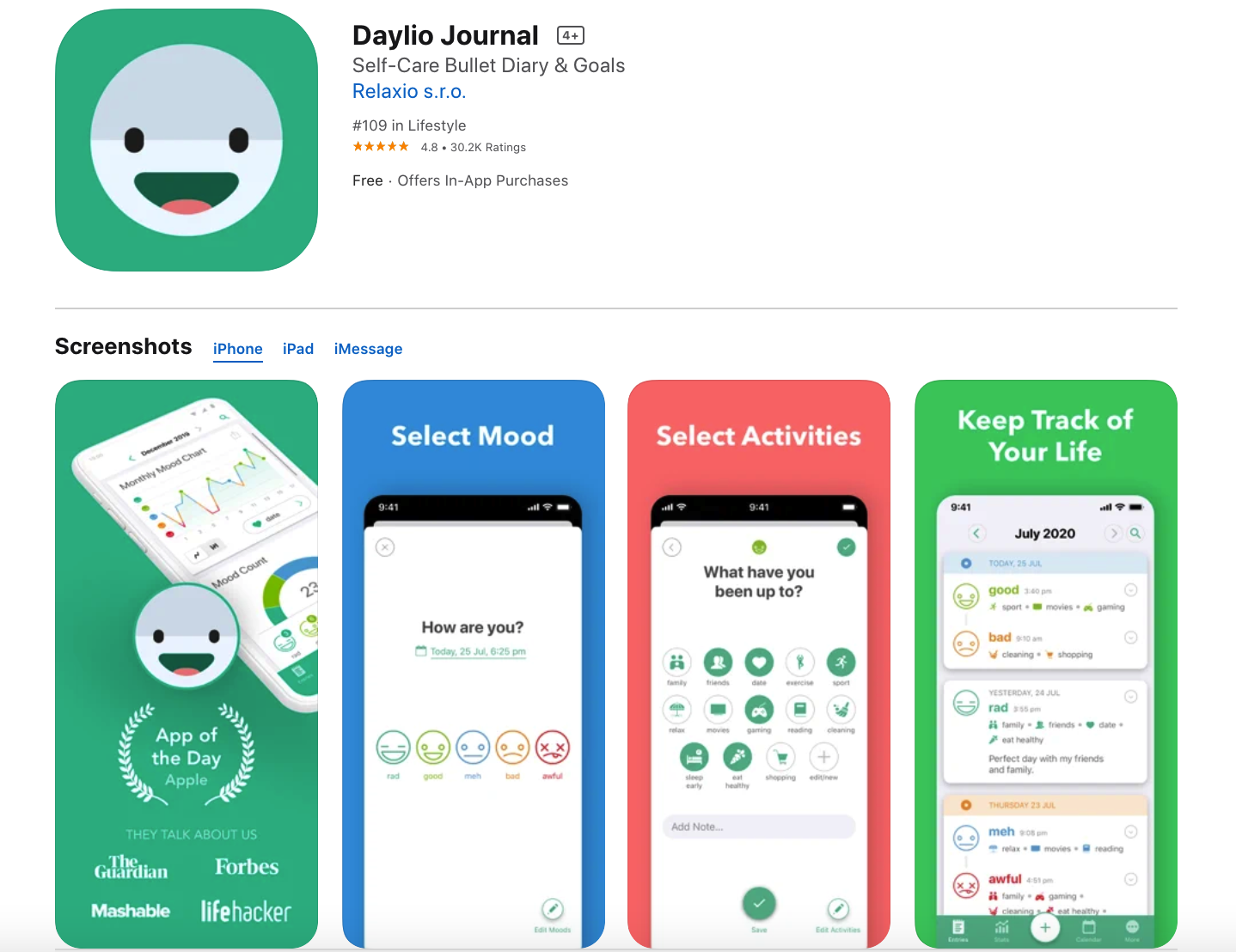 Mood Tracker กับรวม 4 แอปที่จะสามารถติดตามสภาพอารมณ์ของตัวเองในแต่ละวัน