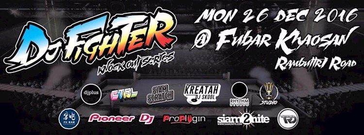DJ Fighter ( KnockOut Series ) | Zipevent - Inspiration Everywhere