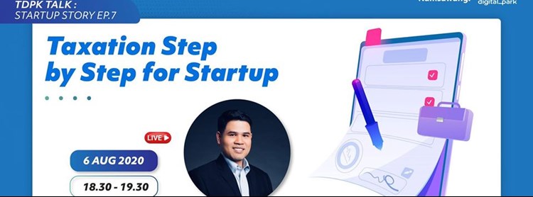 TDPK TALK : Taxation Step by Step for Start Up | Zipevent - Inspiration ...