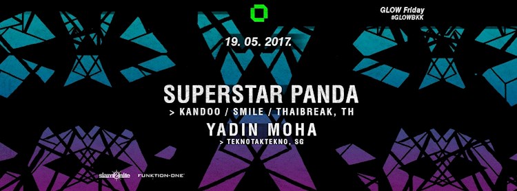GLOW w/ Superstar Panda | Zipevent - Inspiration Everywhere