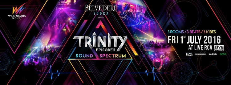 TRiNITY II ★ at LIVE RCA | Fri, 1 July 2016 | Zipevent - Inspiration ...