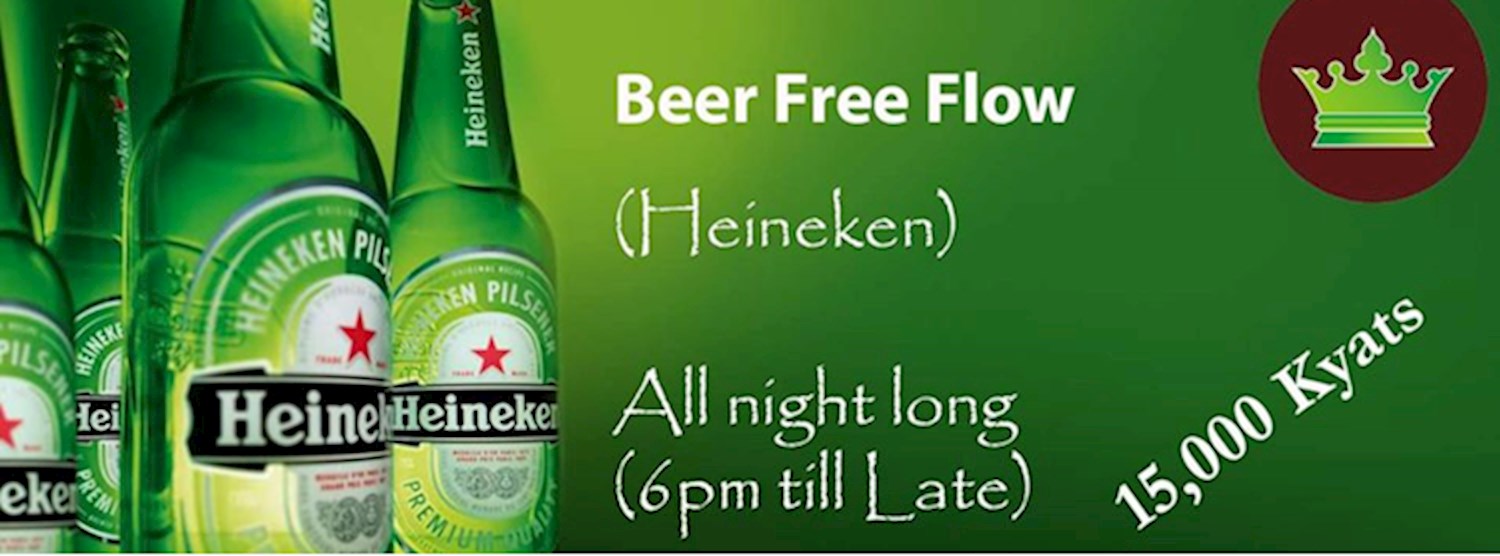 Heineken Beer Free Flow All Night Long | Zipevent - Inspiration Everywhere