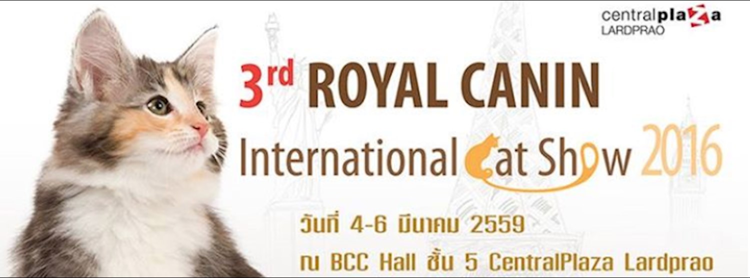 3rd Royal Canin International Cat Show 2016 | Zipevent - Inspiration ...
