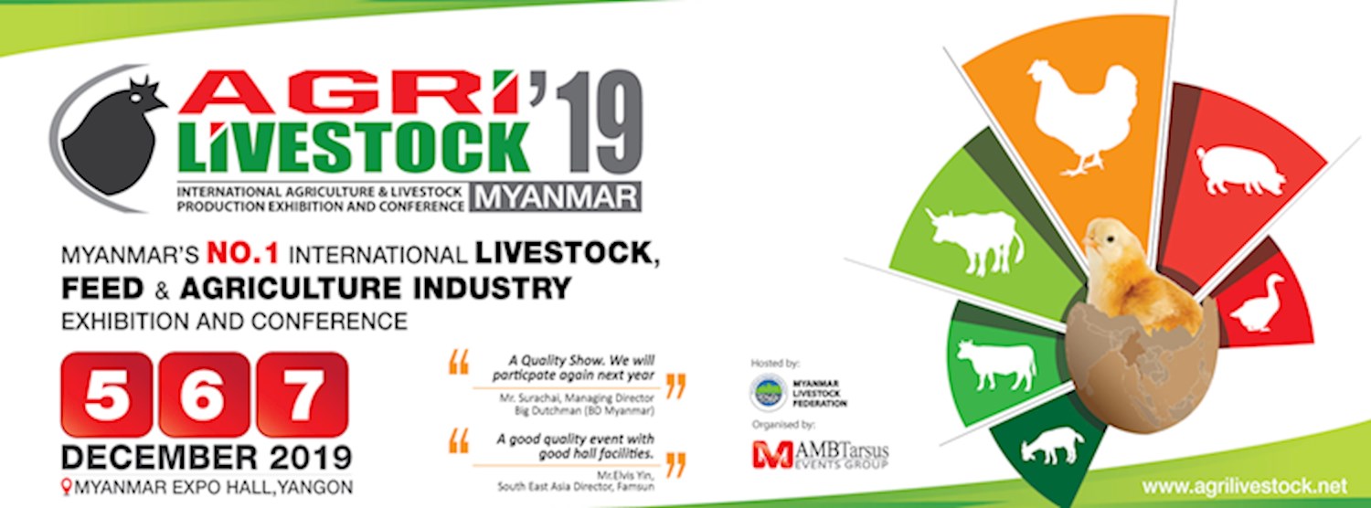 Agrilivestock Myanmar 2019 | Zipevent - Inspiration Everywhere