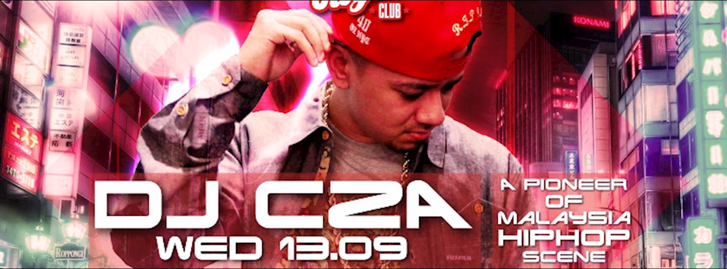 DJ CZA: Wednesday, 13th September | Zipevent - Inspiration Everywhere