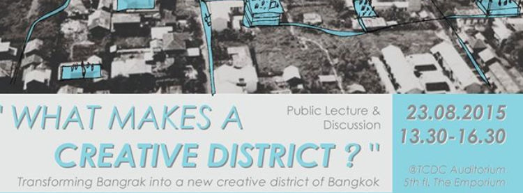 What makes a Creative District | Zipevent - Inspiration Everywhere