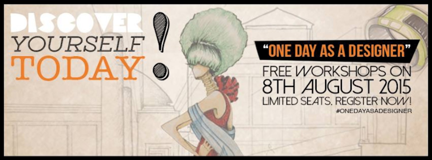 ONE DAY AS A DESIGNER | FREE DESIGN WORKSHOPS | Zipevent - Inspiration ...