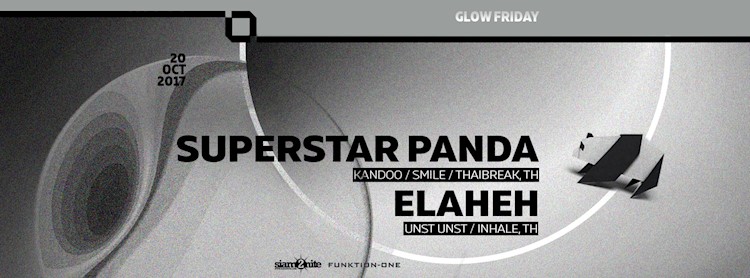 GLOW w/ Superstar Panda | Zipevent - Inspiration Everywhere