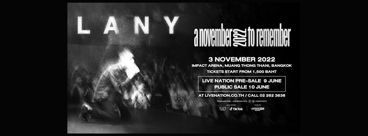 LANY A November To Remember Live in Bangkok | Zipevent - Inspiration Everywhere