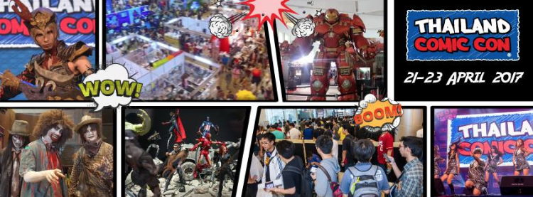 Thailand Comic Con 2017 | Zipevent - Inspiration Everywhere